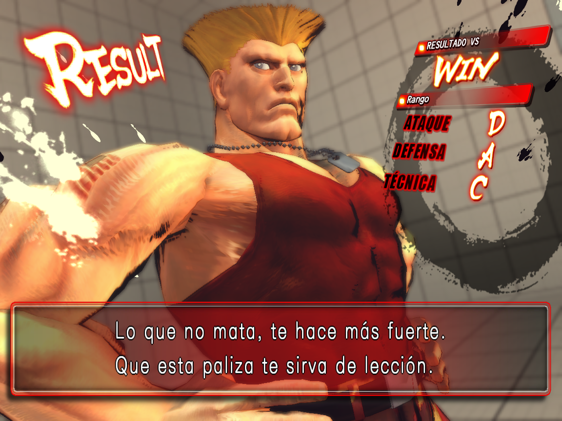 R.Mika's Training Room: Frases de Victoria SF IV: Guile