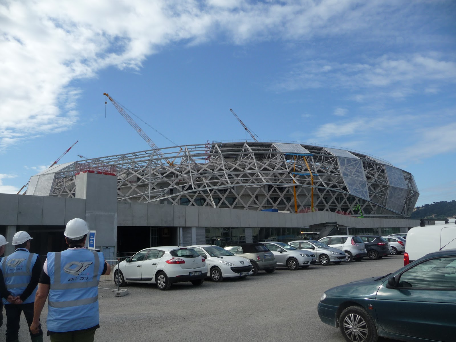 AZUREVENTS06: NICE STADIUM - DANS LES COULISSES DU CHANTIER - 06 05 ...