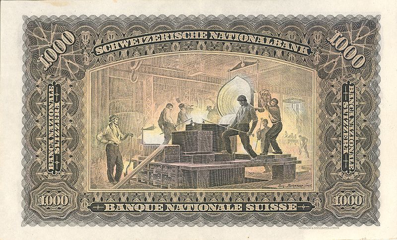 Flyer Goodness: Swiss Banknotes