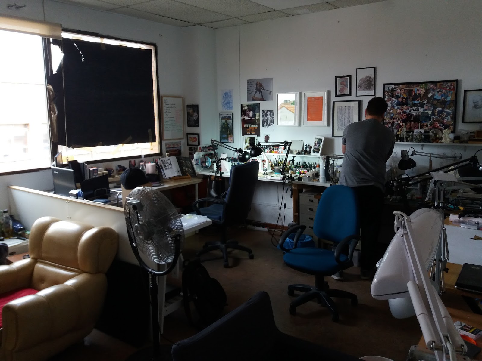 Eureka! miniature painting: Un día con BANSHEE