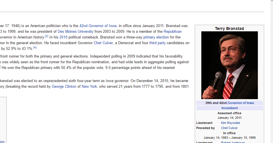 The Mindless Freaks: Iowa Governor Terry Branstad, Scottish Rite ...