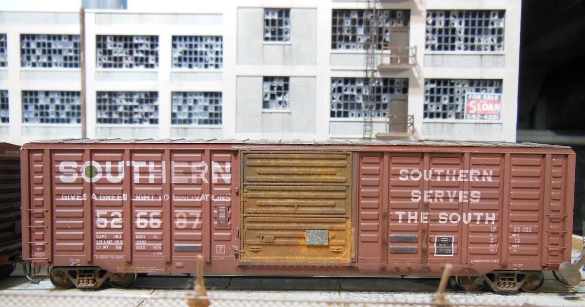 JSSX Railway: Rusted Boxcar Doors