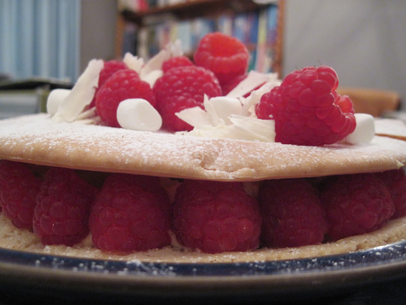 The Sugar Lump: Macaron Cake: Raspberry & Vanilla