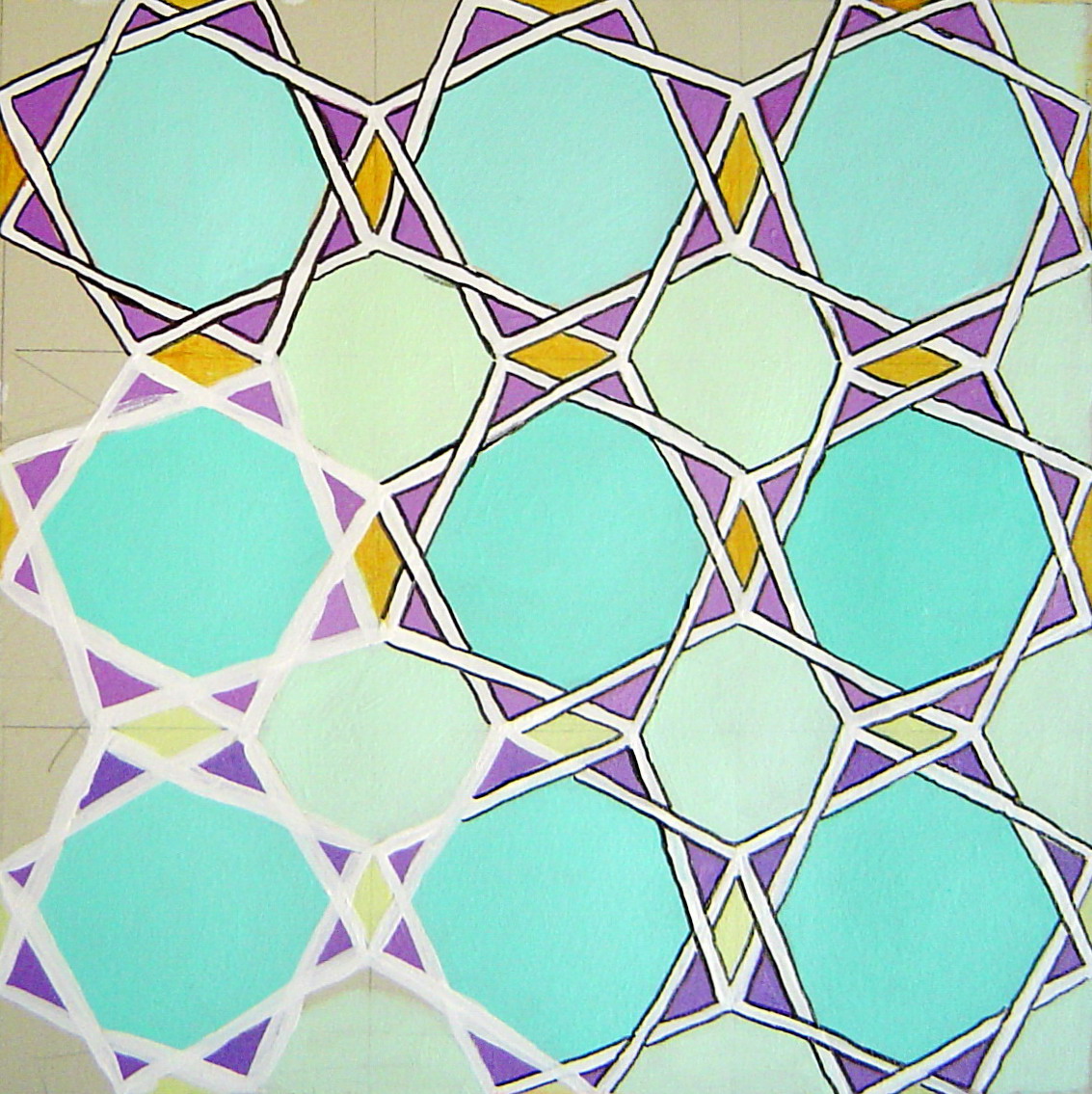 Pamela Gaard Art: Islamic Designs