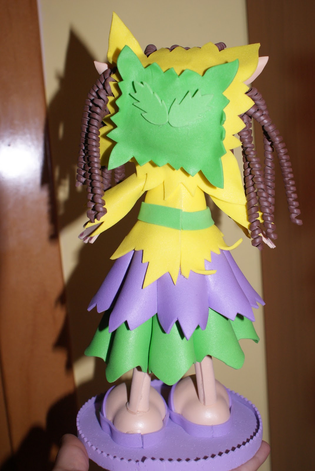 MANUALIDADES EVA: fofucha elfa