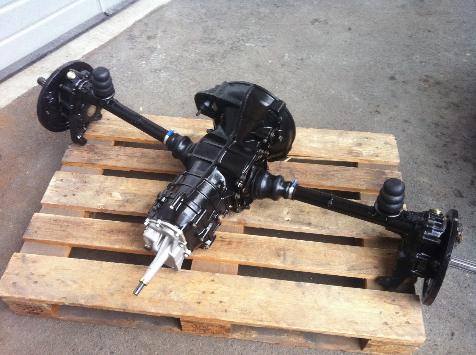 Didi - Aircooled VW: T1 split window gearbox