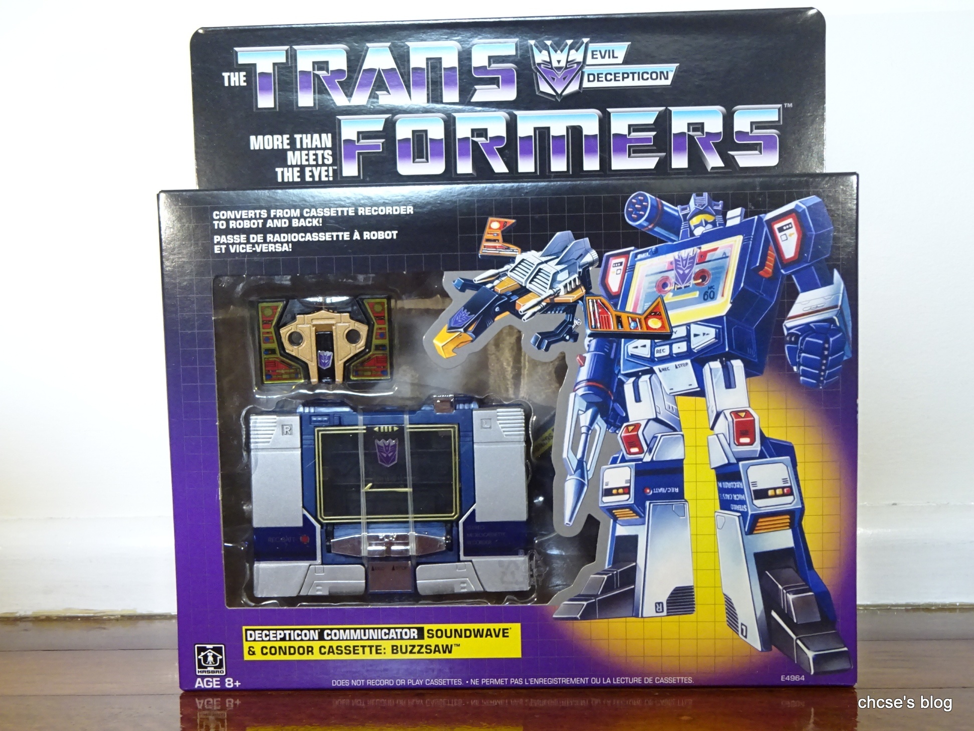 ChCse's blog: Toy Review: Transformers Generation 1 Soundwave w ...