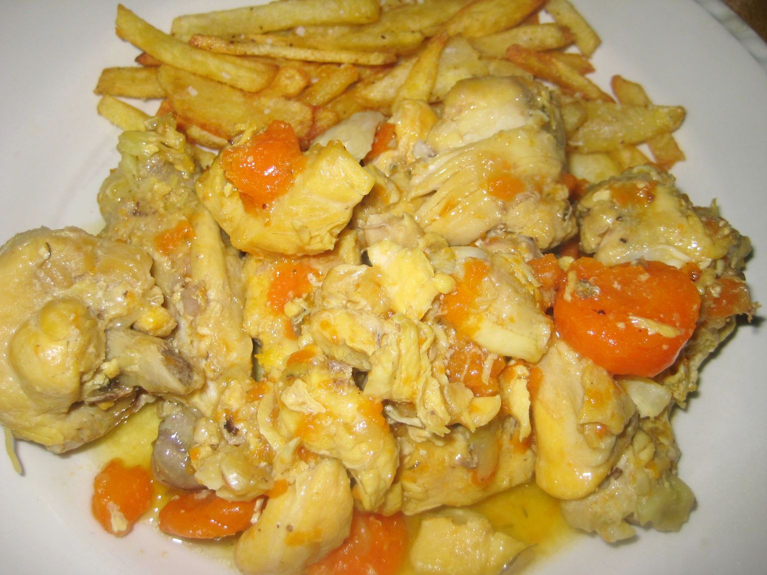 LAS RECETAS DE MAMA ROSA: Pollo al Azafrán