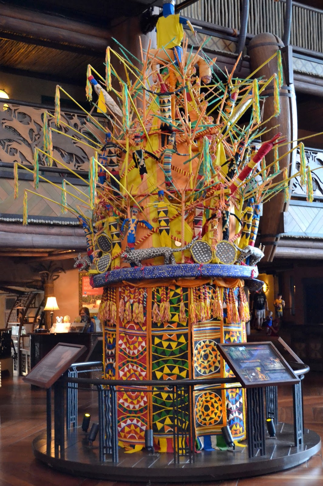 My Paisley World: All About Animal Kingdom Lodge's African Ijele Mask