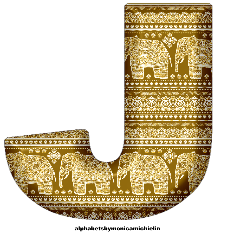 M. Michielin Alphabets: MODIFIED ARIAL FONT ELEPHANT BEGE PATTERN ...
