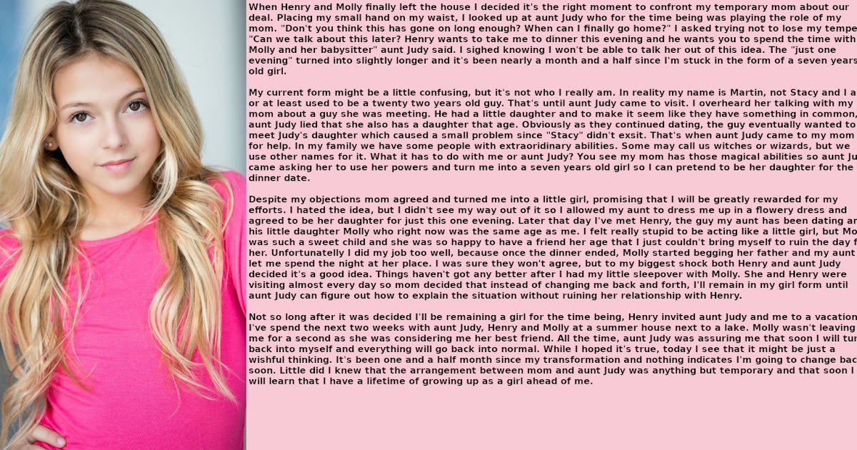 Marti's tg captions: It was just for one evening (part 1 of 2)