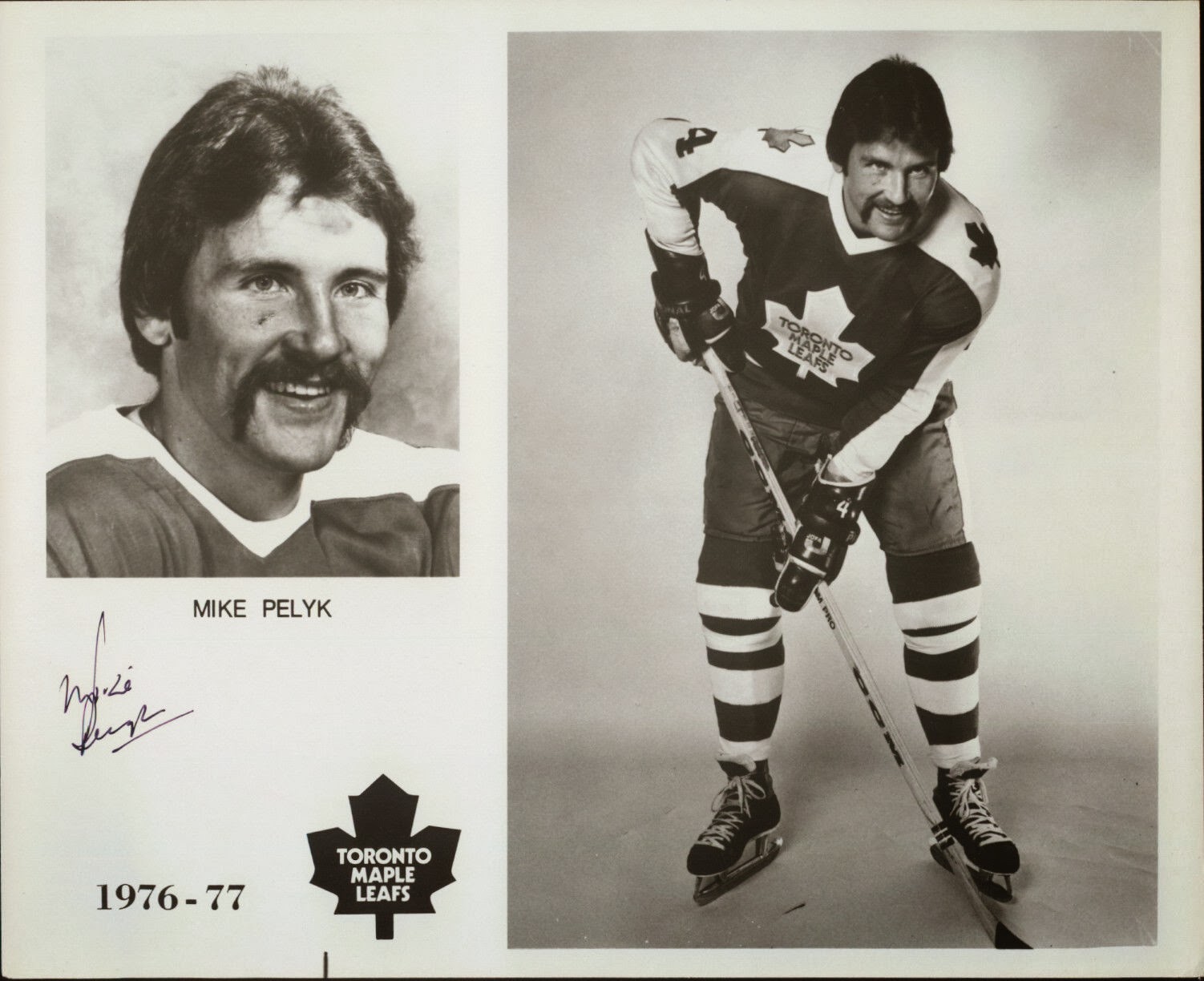 Vintage Leafs: Mike Pelyk Press Photos