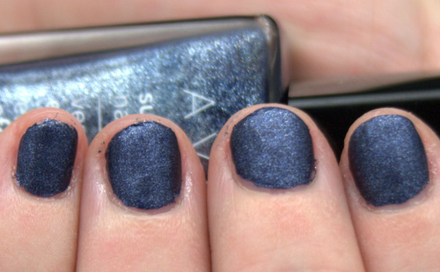 Avon Suede Nail Enamel - Touch of Taupe and Blue Royale swatches ...