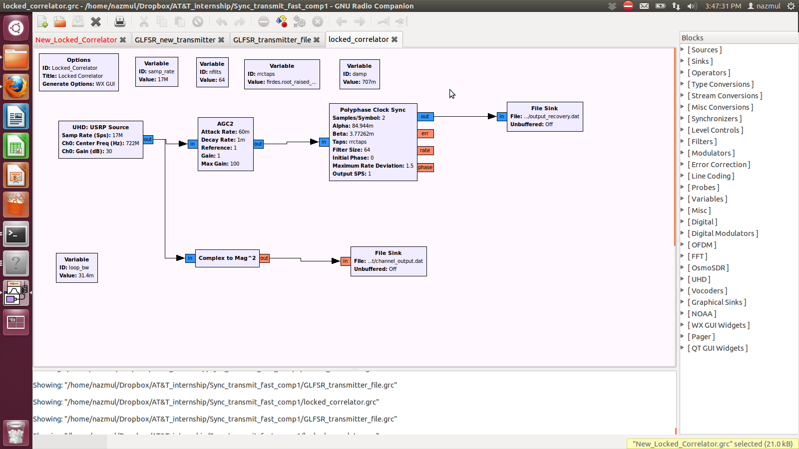 GNU Radio, One Step at a Time: [Discuss-gnuradio] Trying to use the complex int16 option of the ...