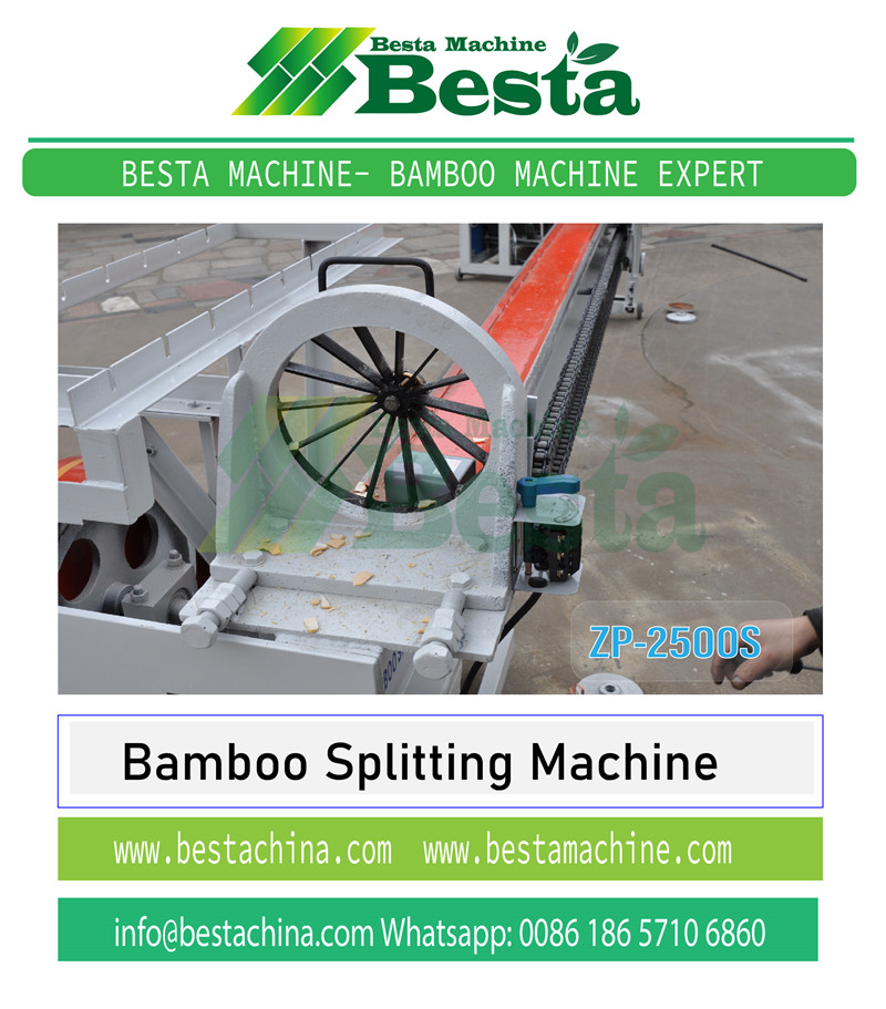 BAMBOO PROCESSING MACHINE: BAMBOO SPLITTING MACHINE