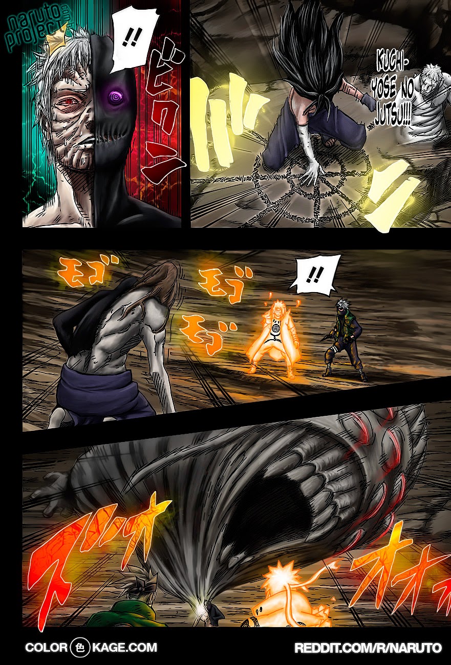 O Melhor de Naruto Shippuden: Naruto 659 COLORIDO - Rinbo Hengoku!