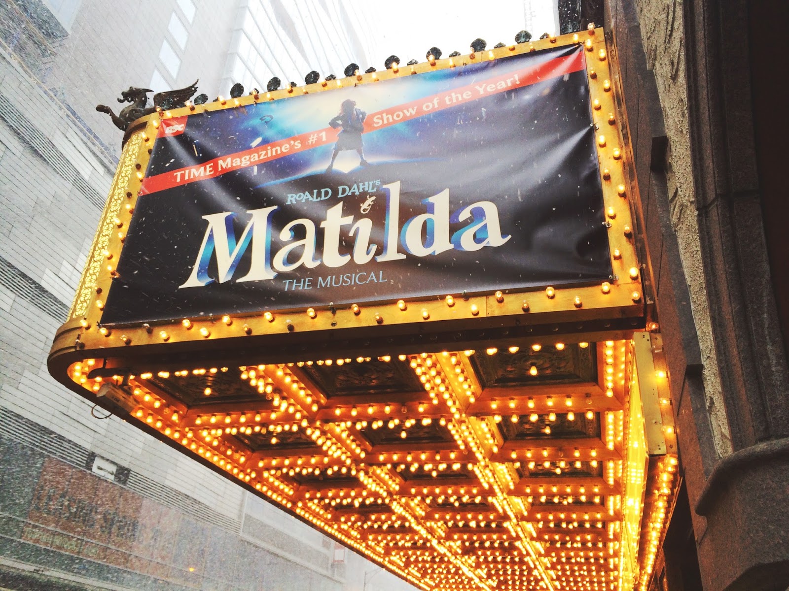 Planet Kelsey: Broadway in Chicago: Matilda the Musical