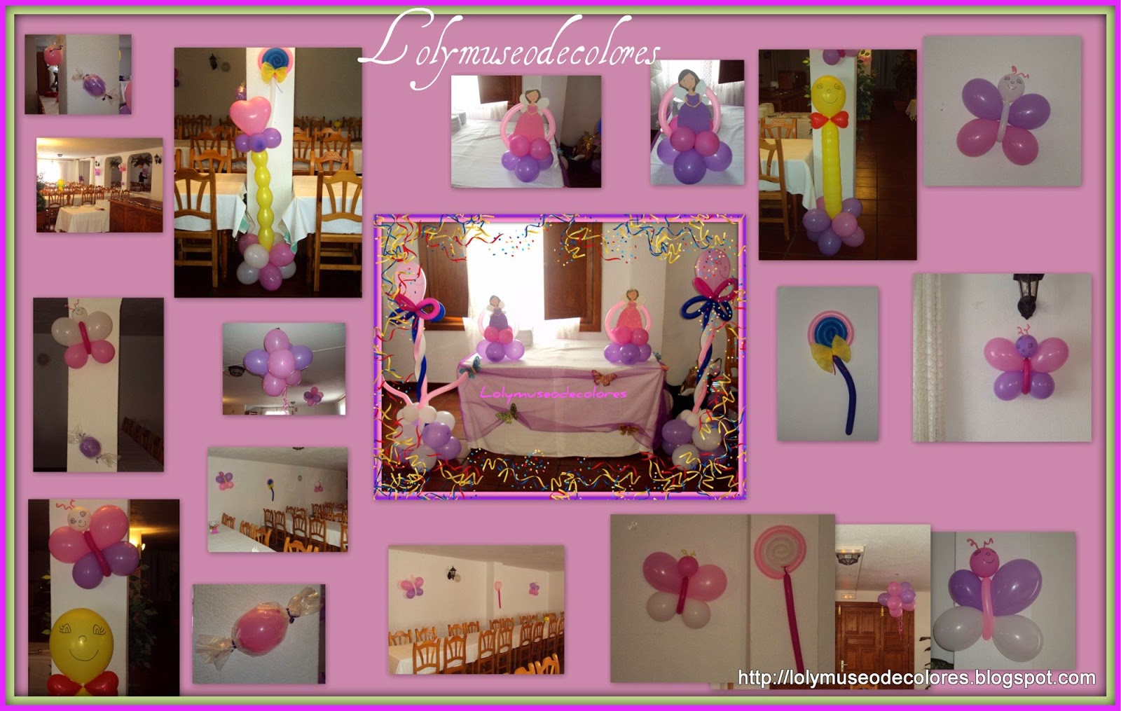 Lolymuseodecolores Decoración De Fiestas Infantiles
