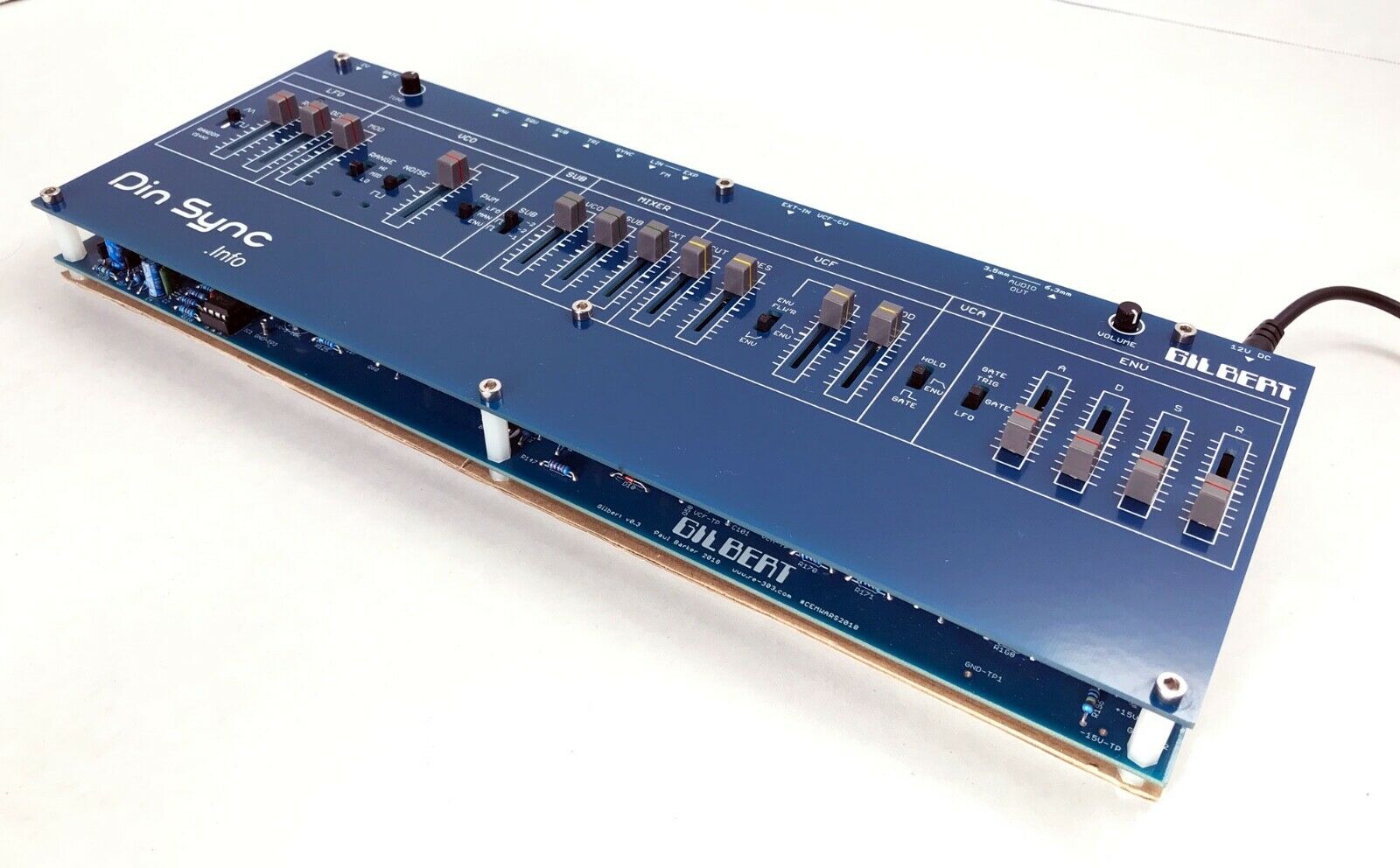 MATRIXSYNTH: Dinsync Gilbert Analog Synthesizer