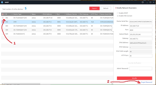 Download SADP Tool Hikvision | Technoray