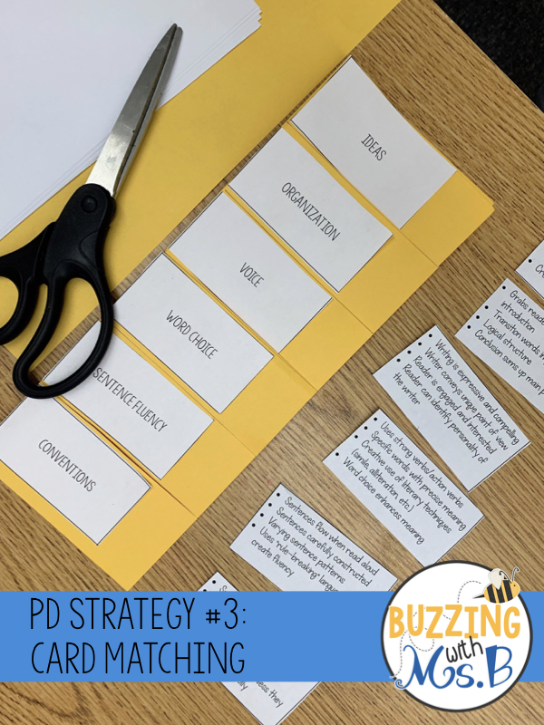 6 Must-Use Strategies for Professional Development - Buzzing with Ms. B