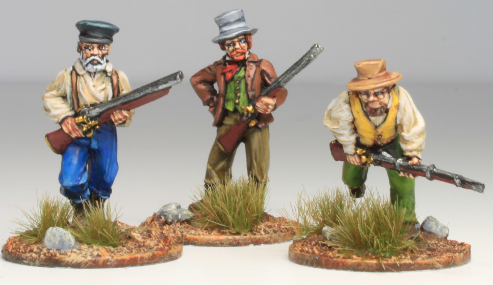 28mm Victorian Warfare: Perry American Civil War Rioters