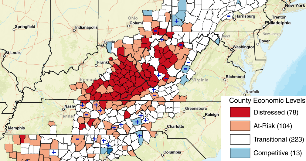 The Rural Blog: Appalachian commission says 22 of its counties raised ...