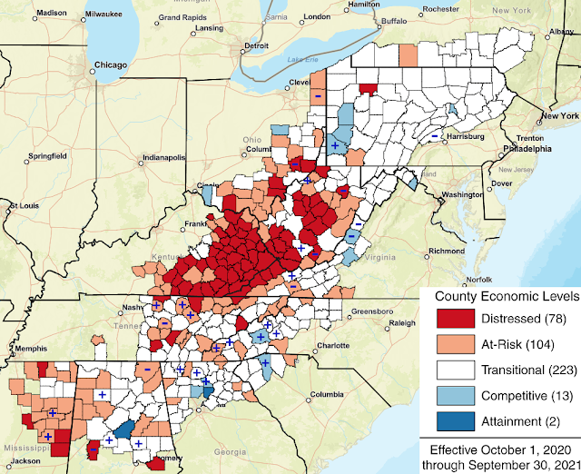The Rural Blog: Appalachian commission says 22 of its counties raised ...