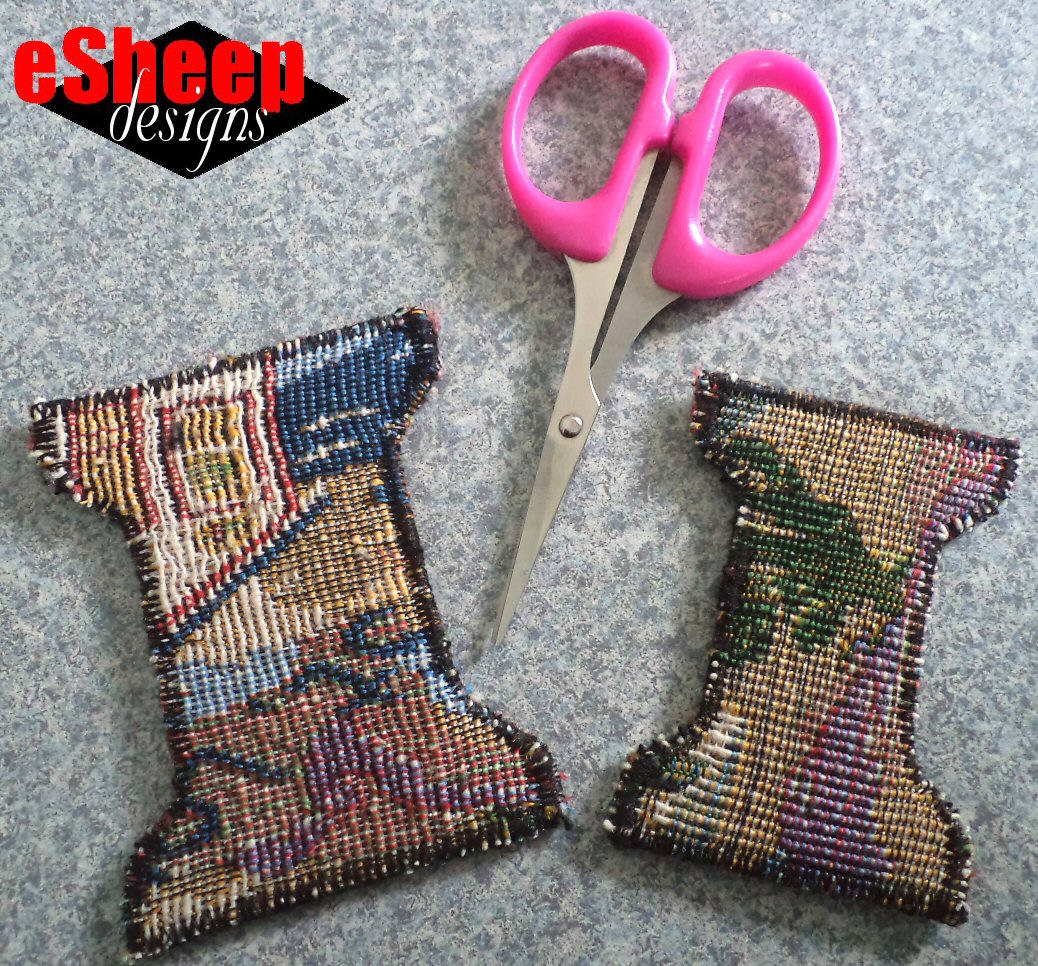 eSheep Designs: Scrap Busting: DIY Bobbins