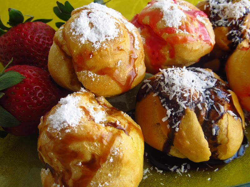 PROFITEROLES de colores