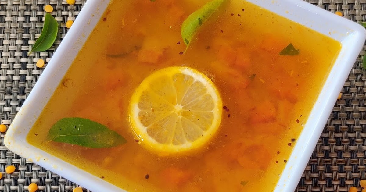 Lemon rasam recipe | Lemon Dal Rasam | Elumichai rasam | Nimbu rasam ...