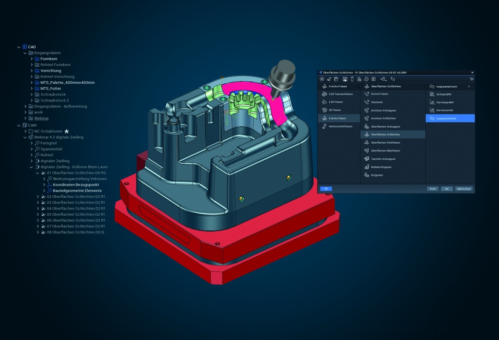 Tebis ra mắt hệ thống CAD/CAM 4.1 đầy đủ tính năng