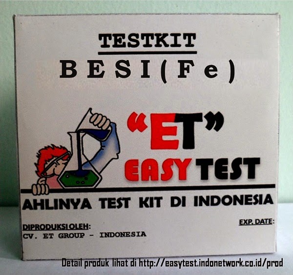 Test Kit Besi (Fe) | Toko online yang menjual aneka macam jenis test ...