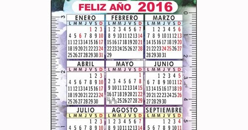 ¡A ORGANIZARSE!: Tipos de almanaque