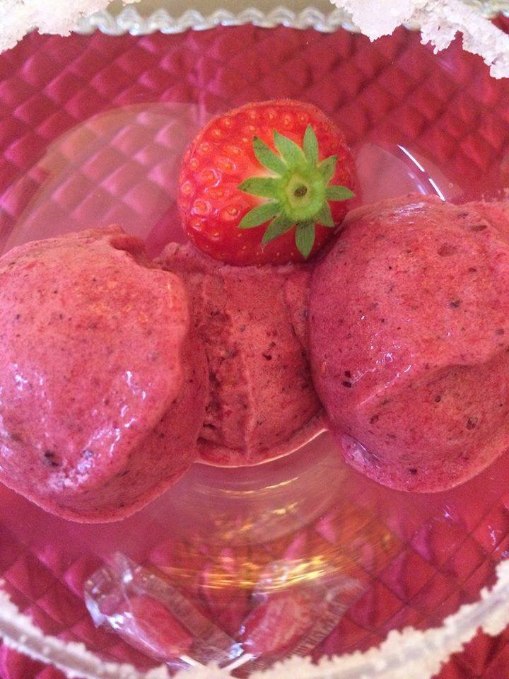 Recette des sorbets aux fruits rouges fait maison