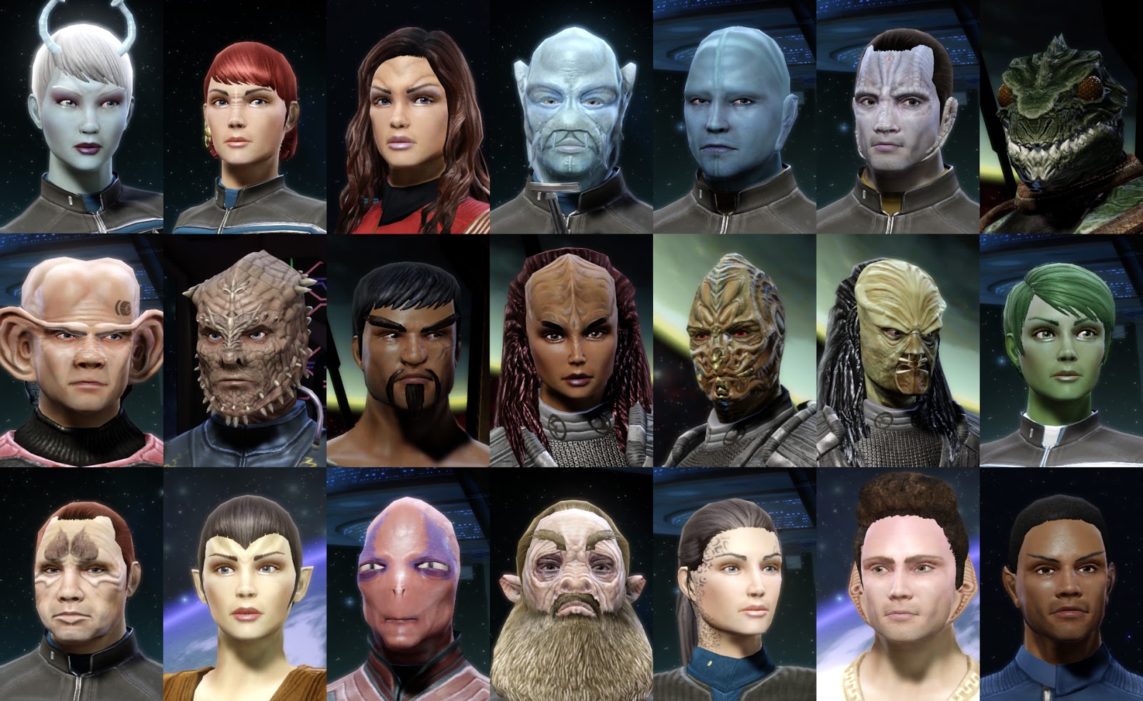 Star Trek Online Races
