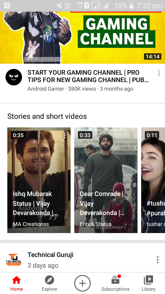 How to create a YouTube Short video easy way || tech arjun