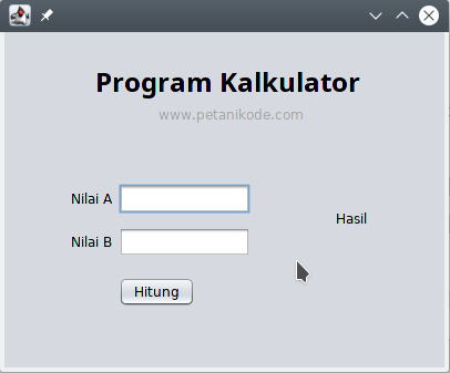 Seputar Kita: CRUD - Java- Netbeans