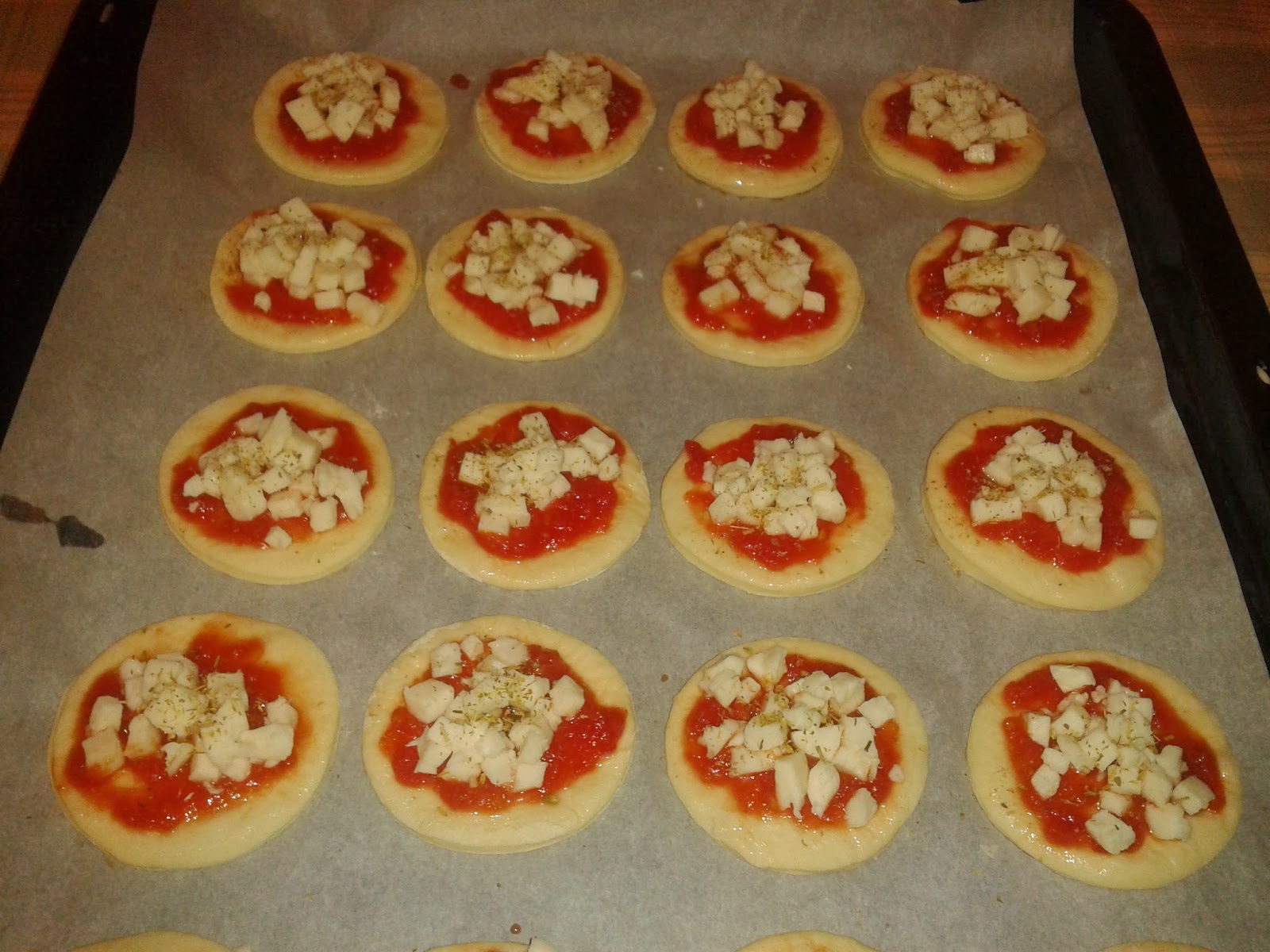 I miei antipasti: Pizzette rustiche