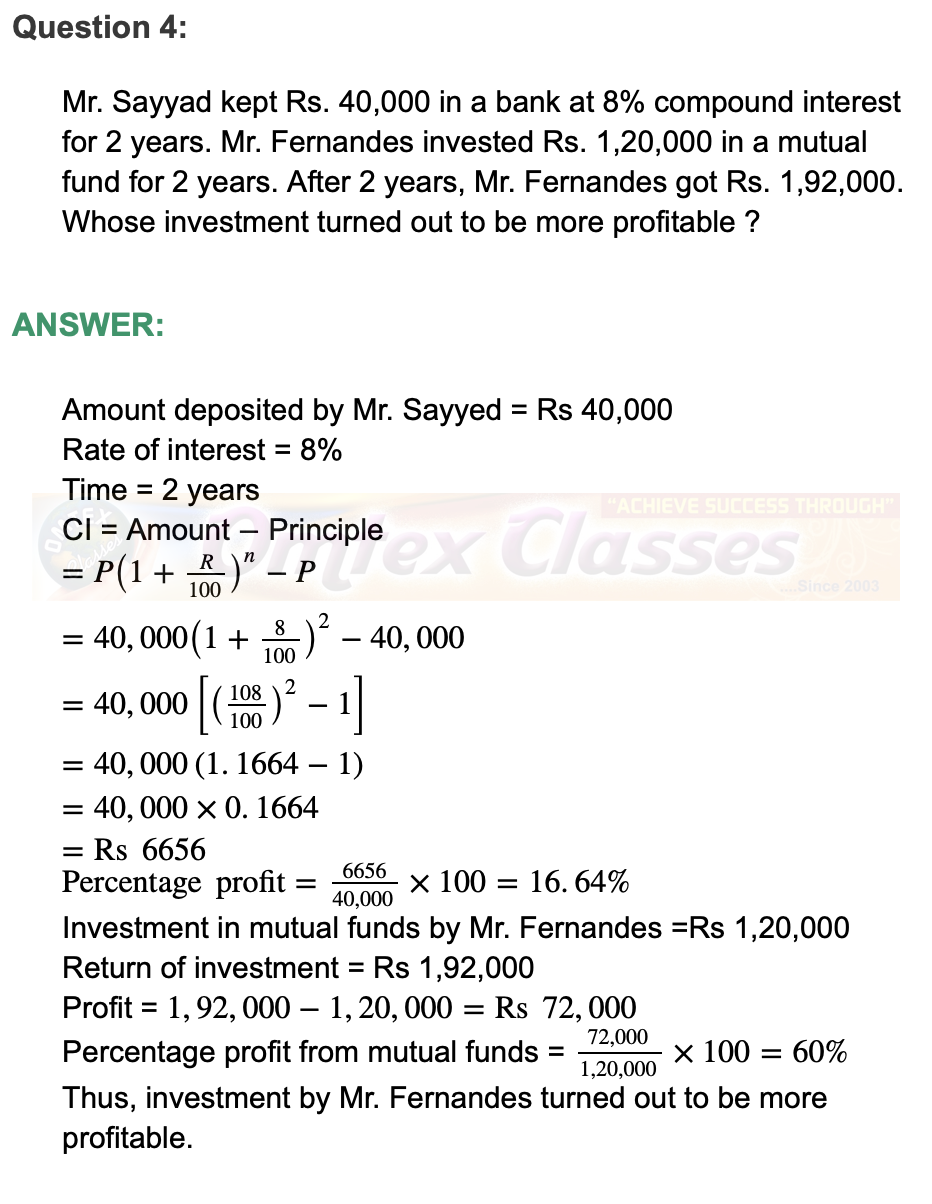Education: Practice Set 6.1, Chapter 6 - Financial Planning Mathematics ...
