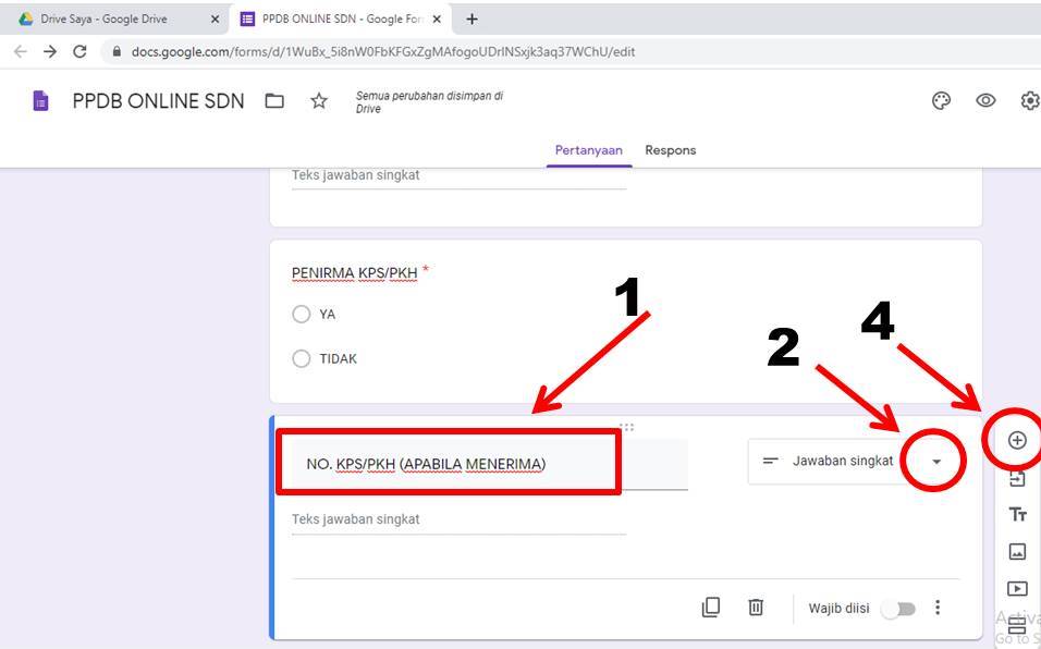 TUTORIAL MEMBUAT PPDB ONLINE DENGAN GOOGLE FORMULIR - Sang Pendidik