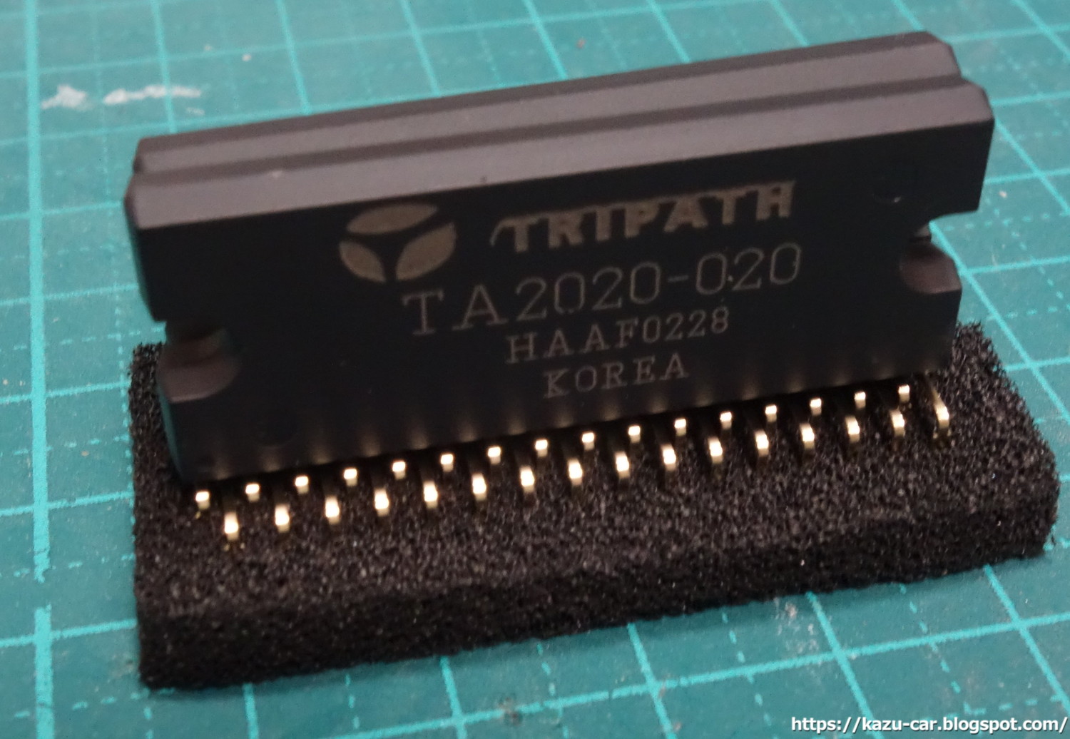 TA2020-020を使用してアンプを自作する【電子工作】|Kazuの模型部屋