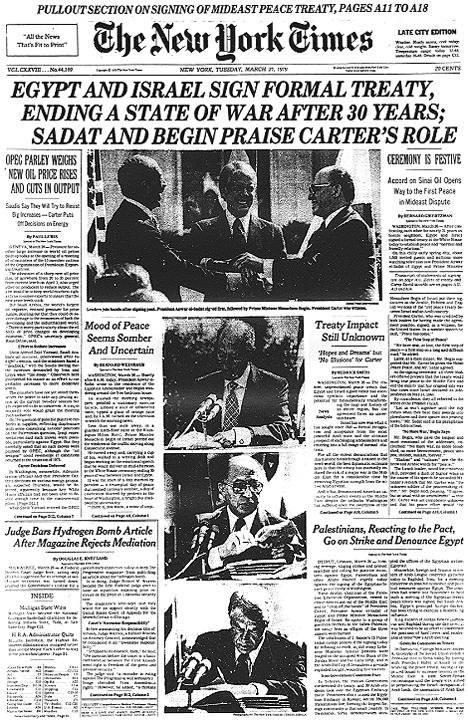 De burcht Sion: Vrede tussen Israël en Egypte ten dode opgeschreven