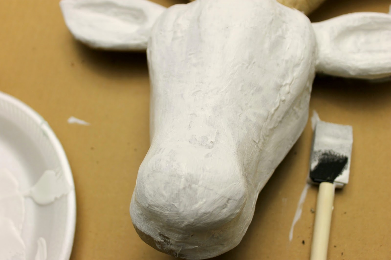 Mary in the Kitchen: DIY Mounted Faux Deer Head