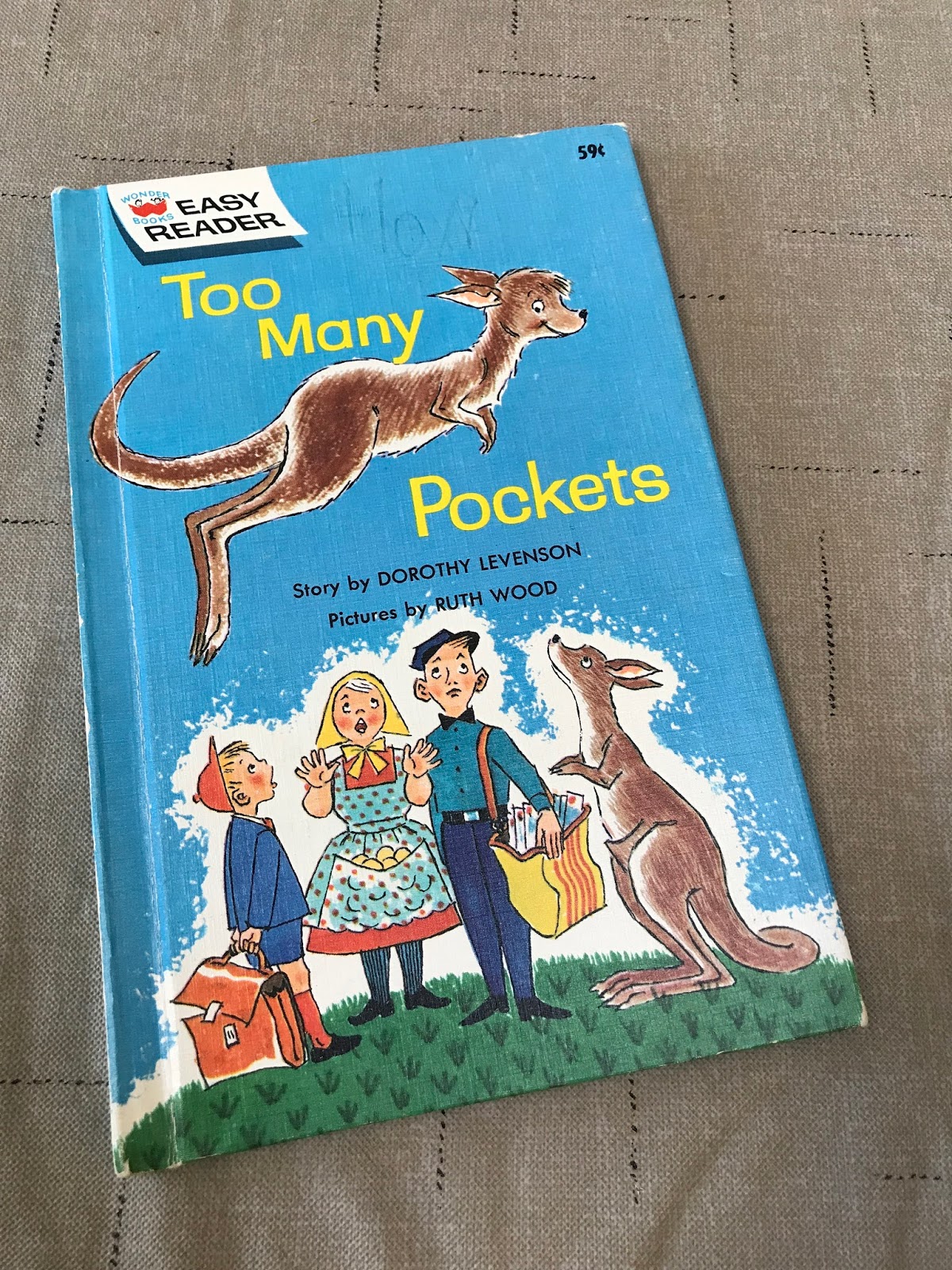 Too Many Pockets Altered Children's Book