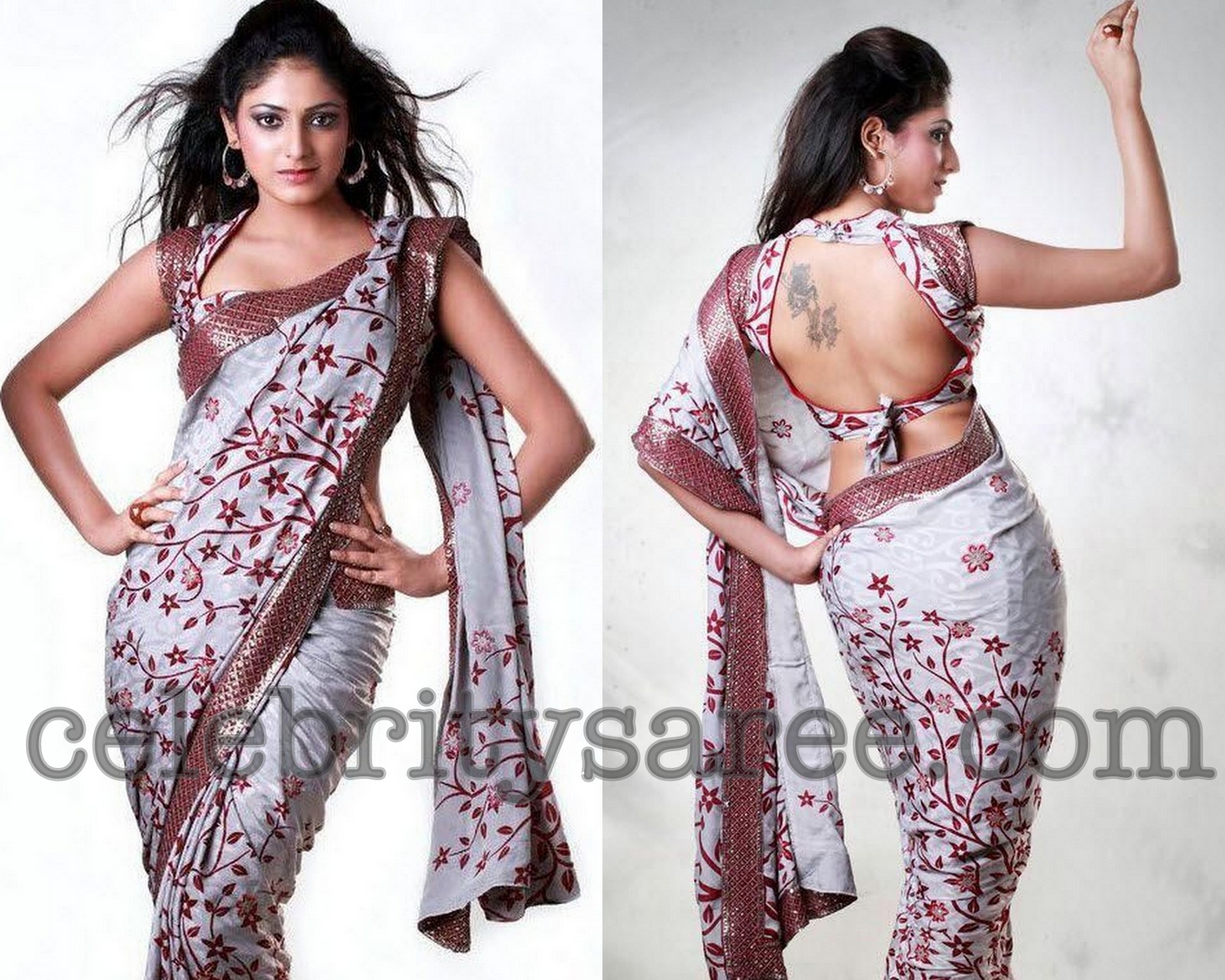 Back Less Saree Blouses - Saree Blouse Patterns