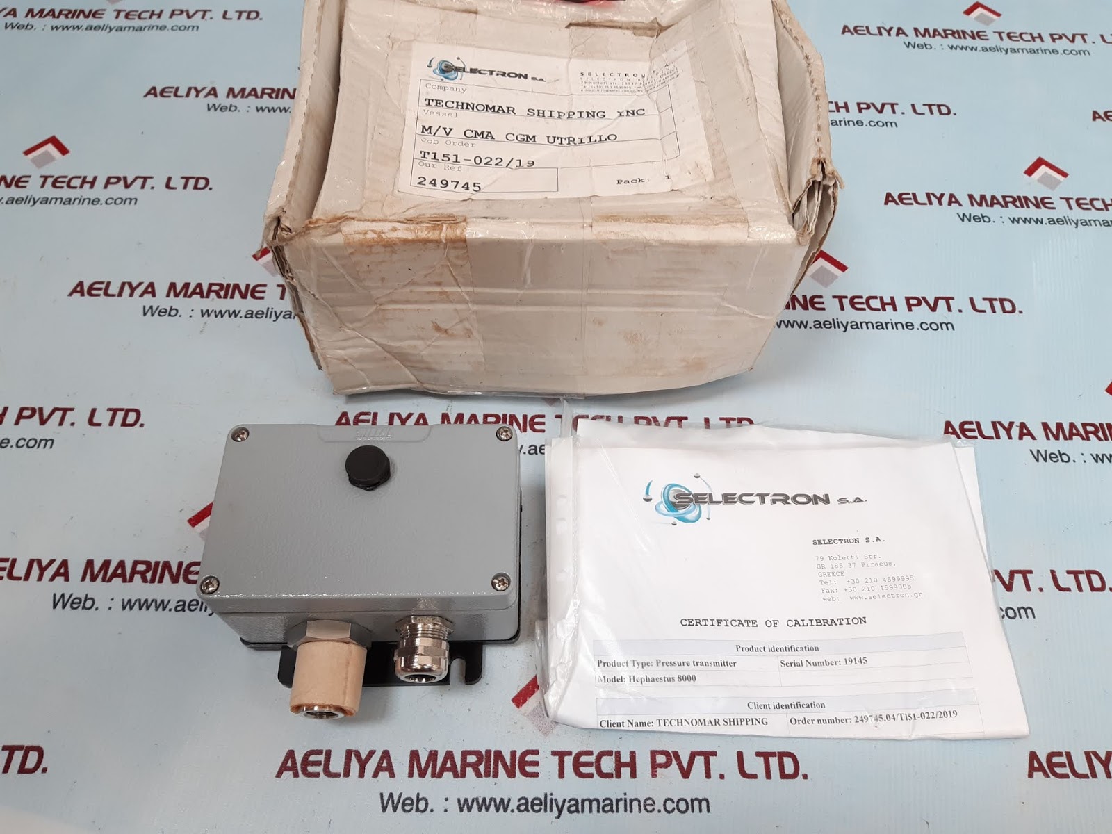 SELECTRON PRESSURE TRANSMITTER - Aeliya Marine
