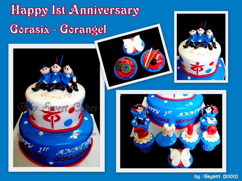 My Sweet Cake: Gorasix and Gorangel 1st Anniversary