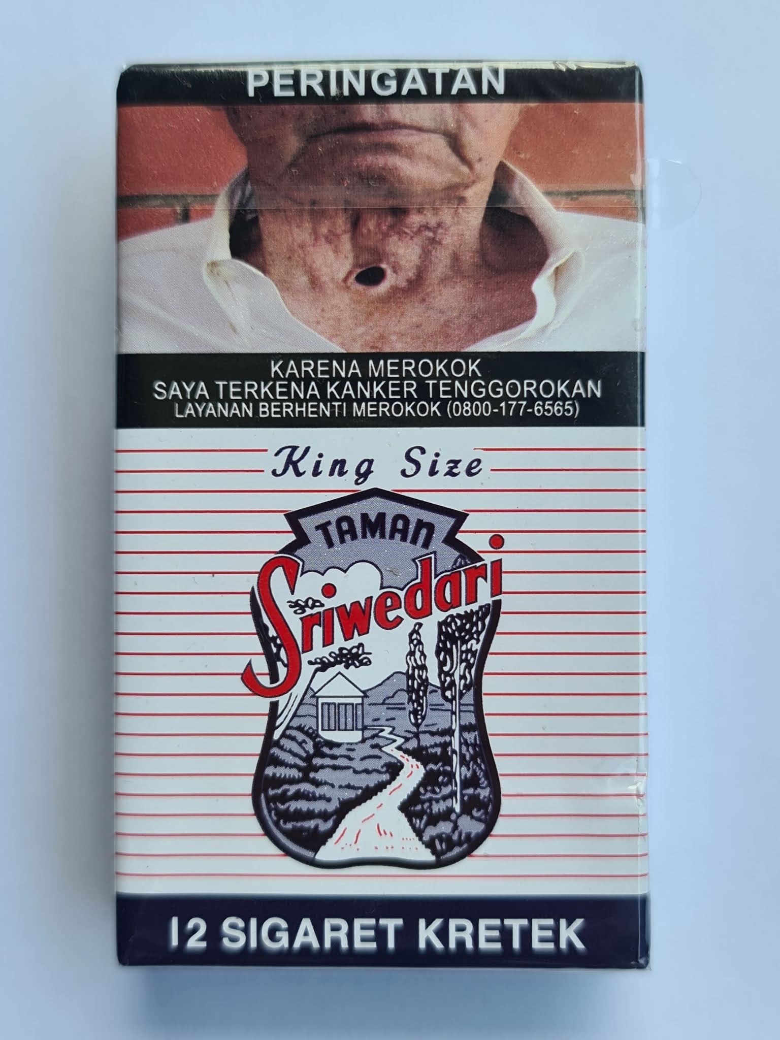 Gudang Garam Taman Sriwedari 12 (Varian Lurik), SKT King Size Dengan ...