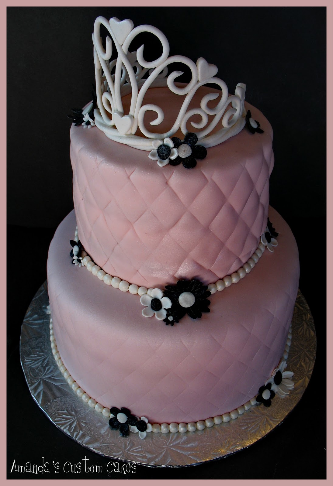 Amanda's Custom Cakes: Princess Bridal Shower cake